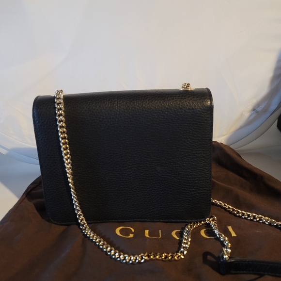 Gucci | Bags | Gucci Interlocking Pebbled Leather Cross Body | Poshmark